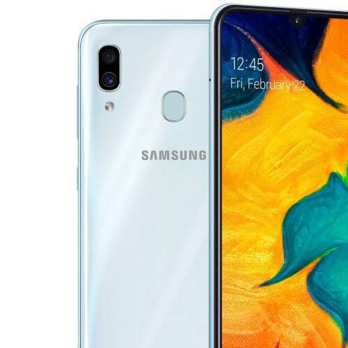 Refurbished Samsung Galaxy A30 -4GB RAM 64GB White